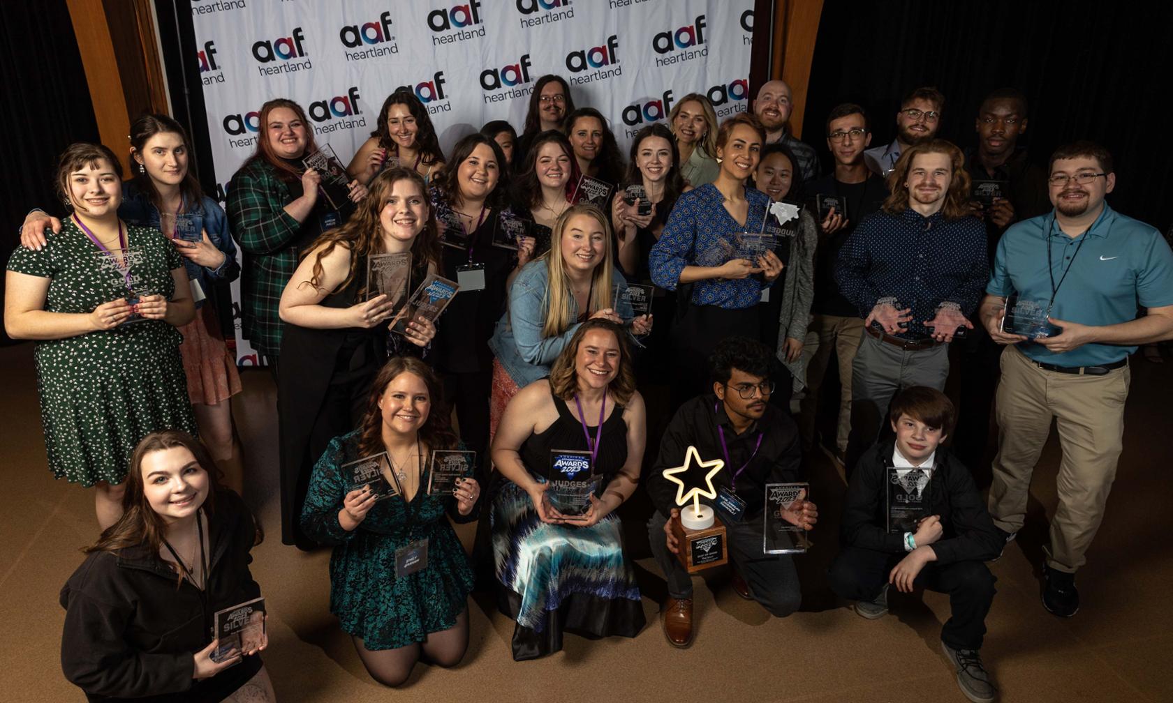 Pitt State graphics and communication students score at ADDY Awards